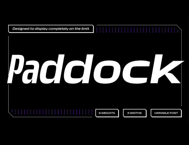 Paddock Font Family - Download Free Font
