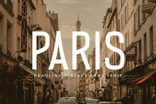Paris Sans Serif Font - Download Free Font