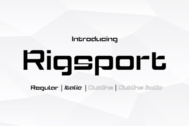 Rigsport Font - Download Free Font