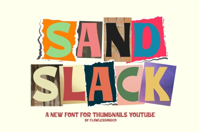 Sand Slack Font - Download Free Font