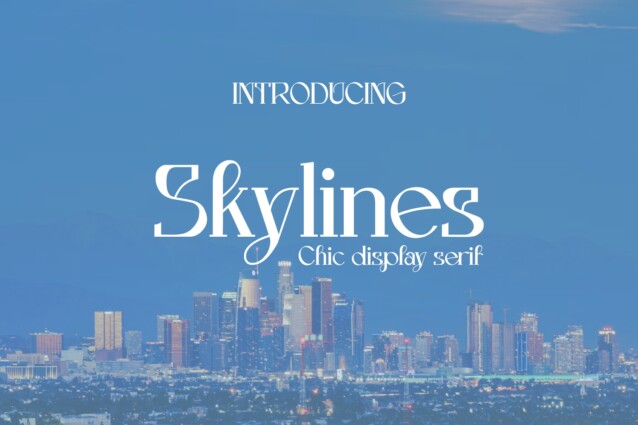 Skylines Font - Download Free Font