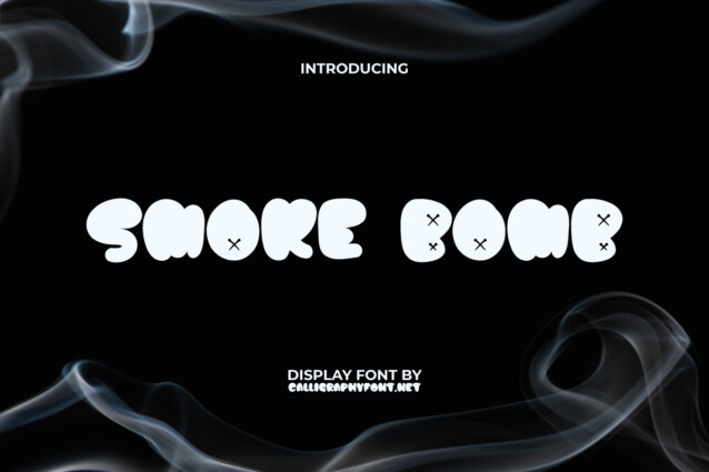 Smoke Bomb Font - Download Free Font