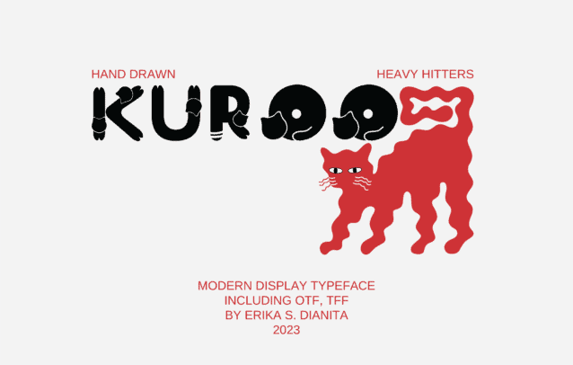 Kuroo Display Font - Download Free Font