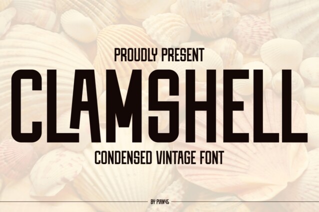 Clamshell Font - Befonts