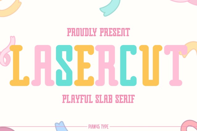 Lasercut Typeface - Befonts