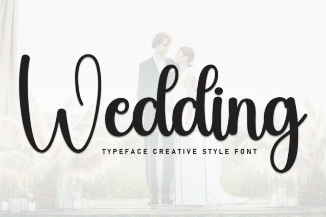 Wedding Script Typeface - Download Free Font