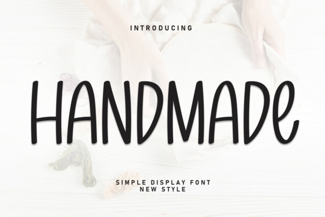 Handmade Display Typeface - Download Free Font