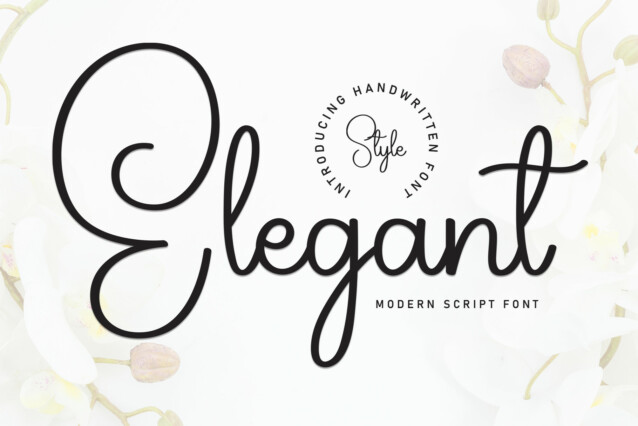 Elegant Script Font - Download Free Font