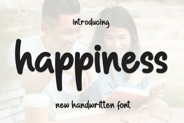 Happiness Display Font - Download Free Font