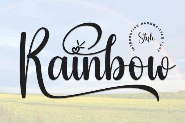 Rainbow Script Font - Download Free Font