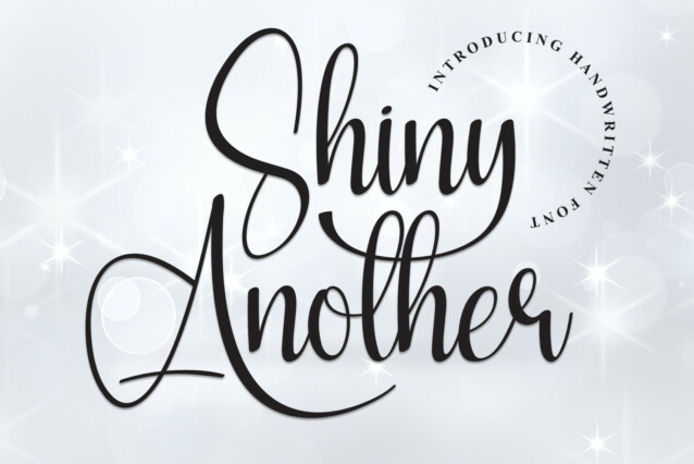 Shiny Another Script Font - Download Free Font