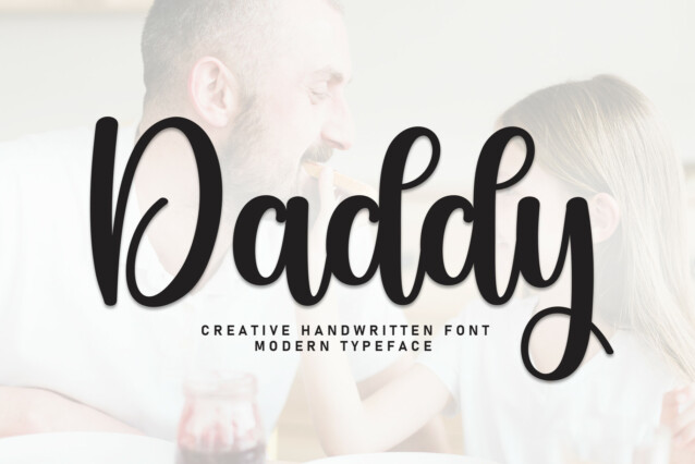 Daddy Script Typeface - Download Free Font
