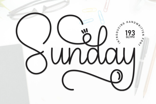 Sunday Script Font - Download Free Font