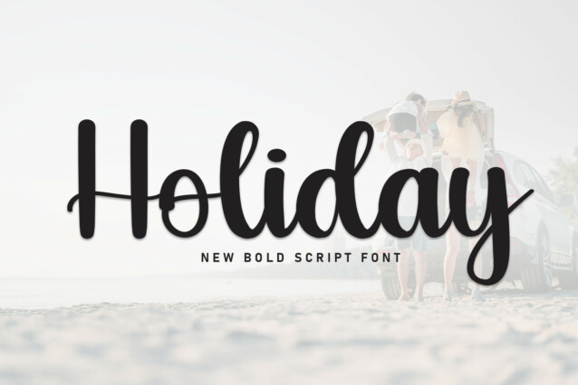 Holiday Script Font - Download Free Font