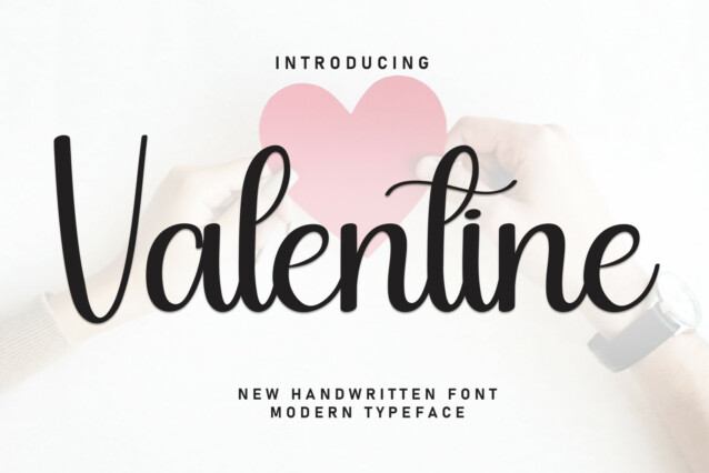 Valentine Handwritten Typeface - Download Free Font