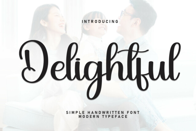 Delightful Script Typeface - Download Free Font
