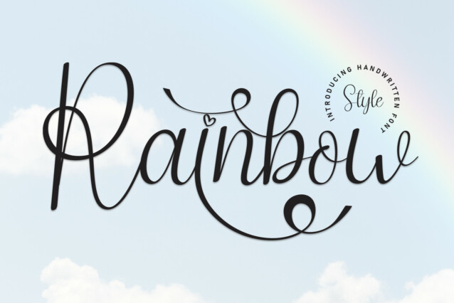 Rainbow Script Font - Download Free Font