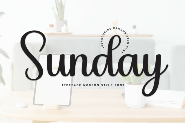 Sunday Script Font - Download Free Font