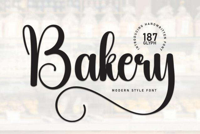 Bakery Script Font - Download Free Font