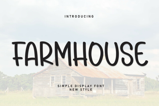 Farmhouse Display Font - Download Free Font
