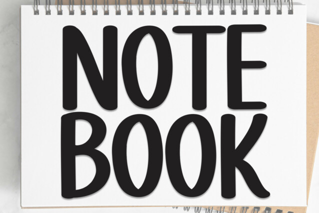Note Book Display Font - Download Free Font