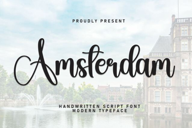Amsterdam Script Typeface - Download Free Font