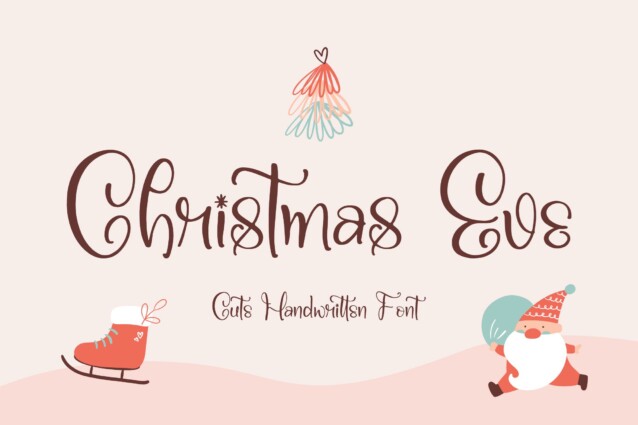 Christmas Eve Font - Befonts