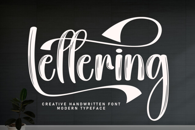 Lettering Script Font - Download Free Font