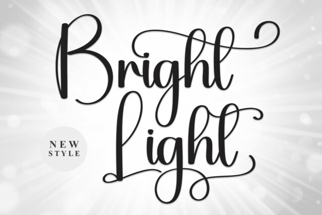 Bright Light Script Font - Download Free Font