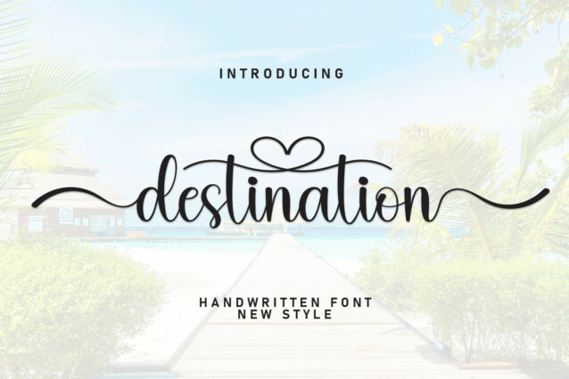 Destination Script Font - Download Free Font