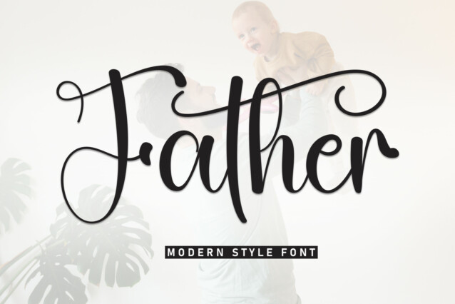 Father Script Font - Download Free Font