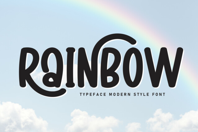 Rainbow Display Font - Download Free Font