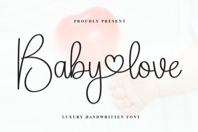 Babylove Script Font - Download Free Font