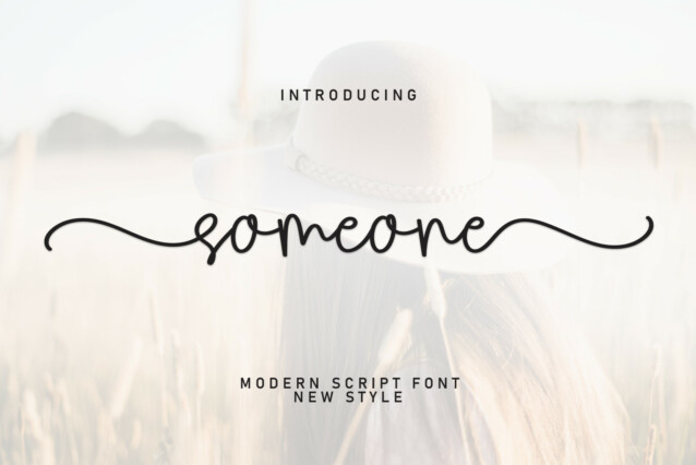 Someone Script Font - Download Free Font