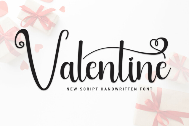 Valentine Script Typeface - Download Free Font