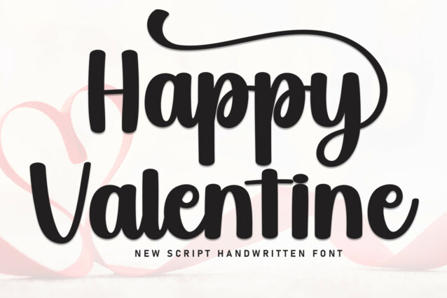 Happy Valentine Script Font - Download Free Font