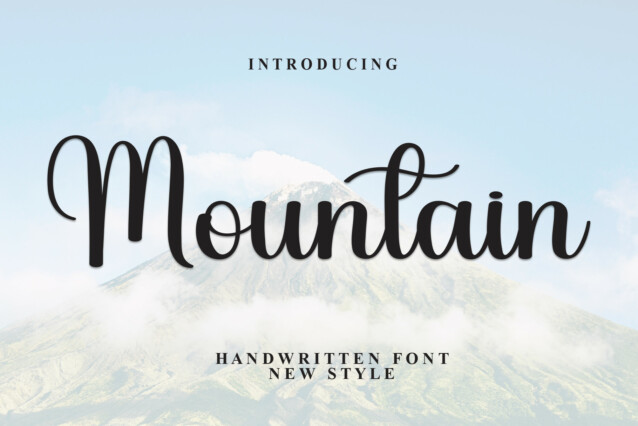 Mountain Script Font - Download Free Font
