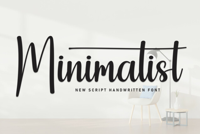 Minimalist Script Typeface - Download Free Font