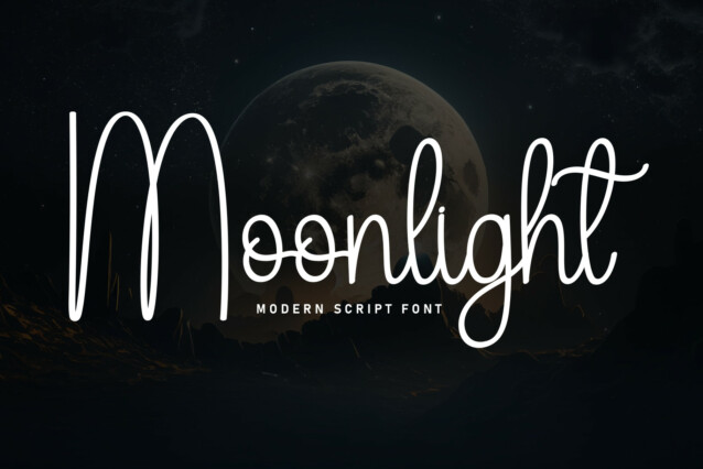 Moonlight Script Typeface - Download Free Font