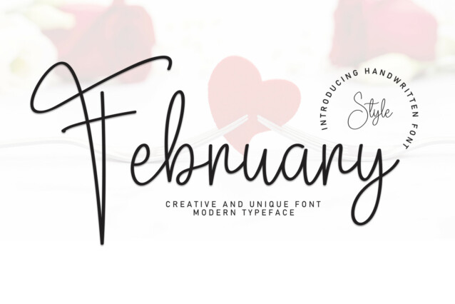 February Script Font - Download Free Font