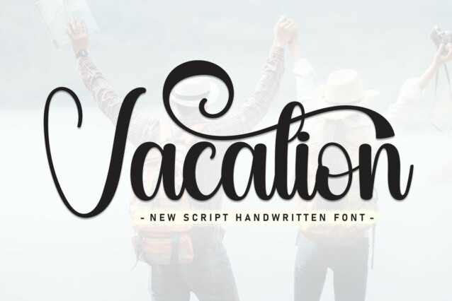 Vacation Script Typeface - Download Free Font