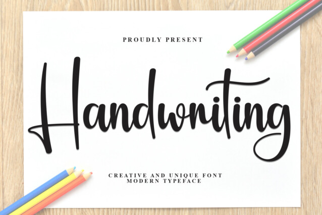 Handwriting Script Font - Download Free Font