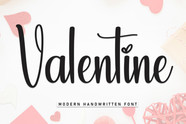 Valentine Script Typeface - Download Free Font