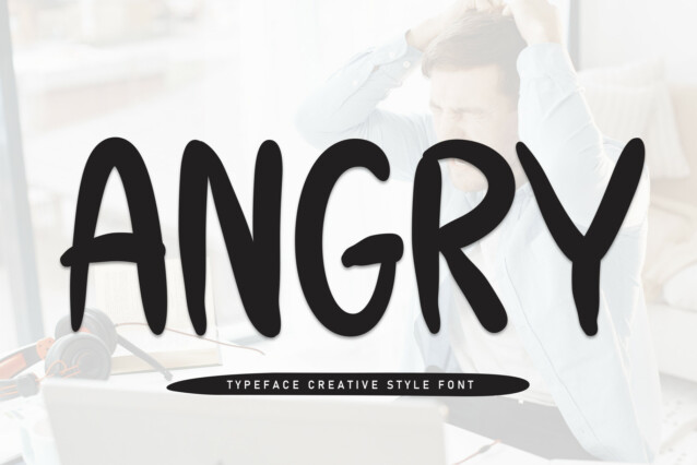 Angry Display Font - Download Free Font