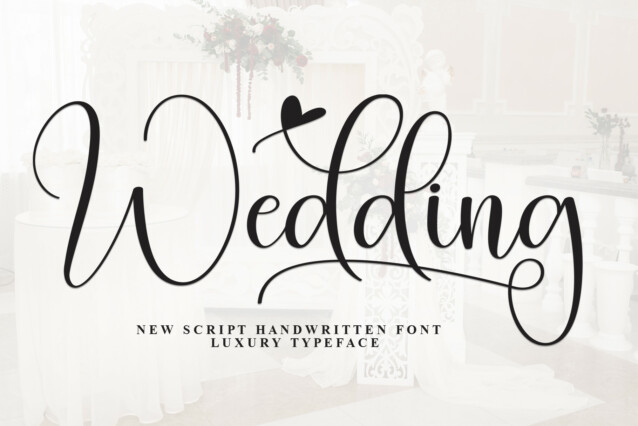 Wedding Script Typeface - Download Free Font