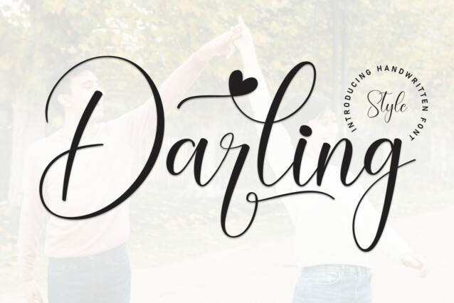 Darling Script Typeface - Download Free Font