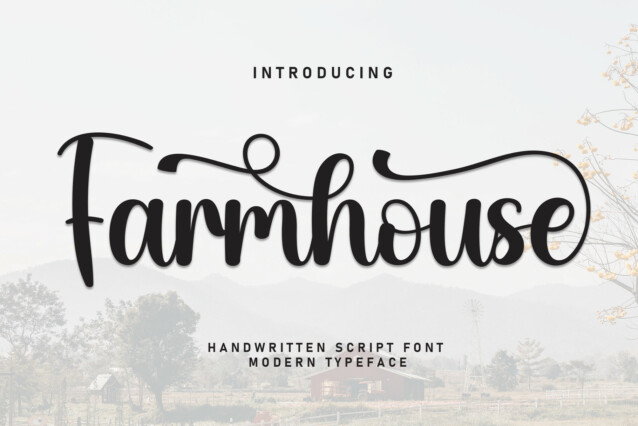 Farmhouse Script Font - Download Free Font