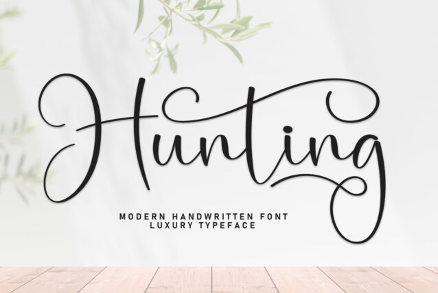 Hunting Script Font - Download Free Font