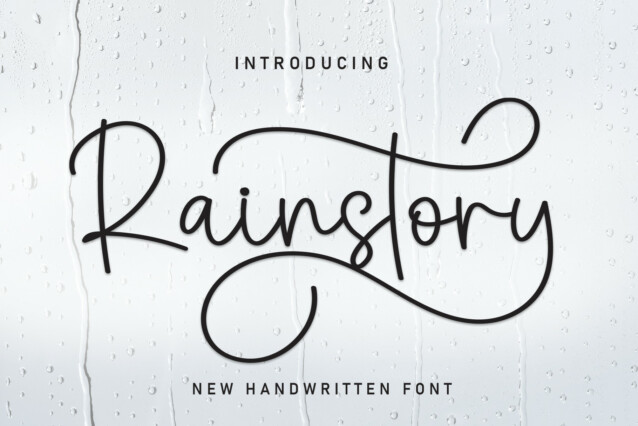 Rainstory Script Font - Download Free Font