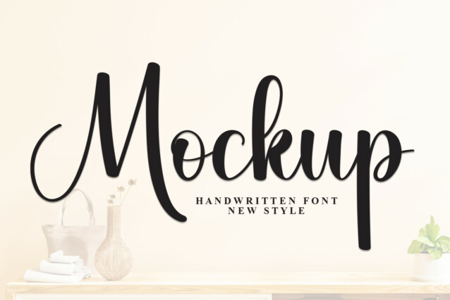 Mockup Script Font - Download Free Font